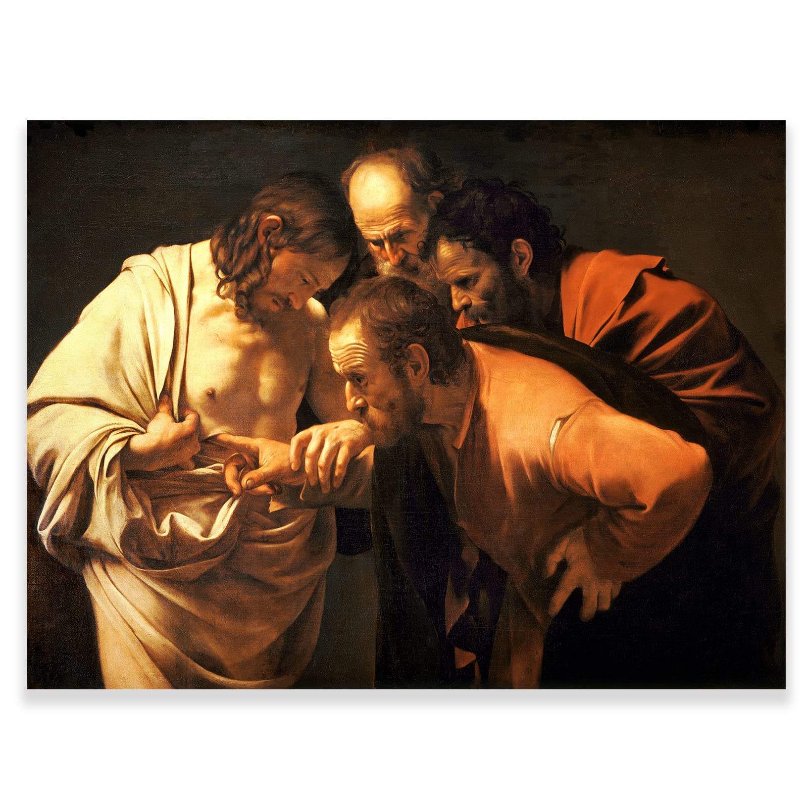 Amazon.com: The Incredulity of Saint Thomas by Michelangelo Merisi Da ...