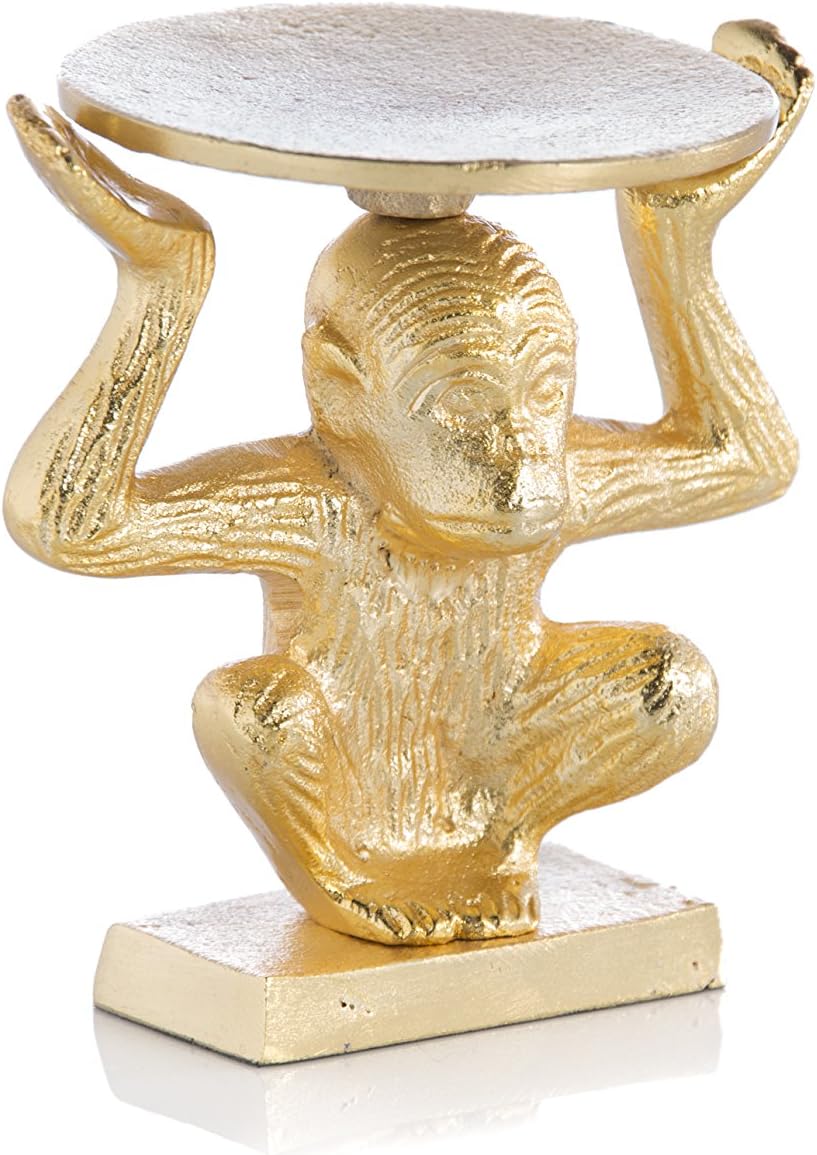 Amazon.com: Shiraleah George Monkey Pillar Candle Holder : Home & Kitchen