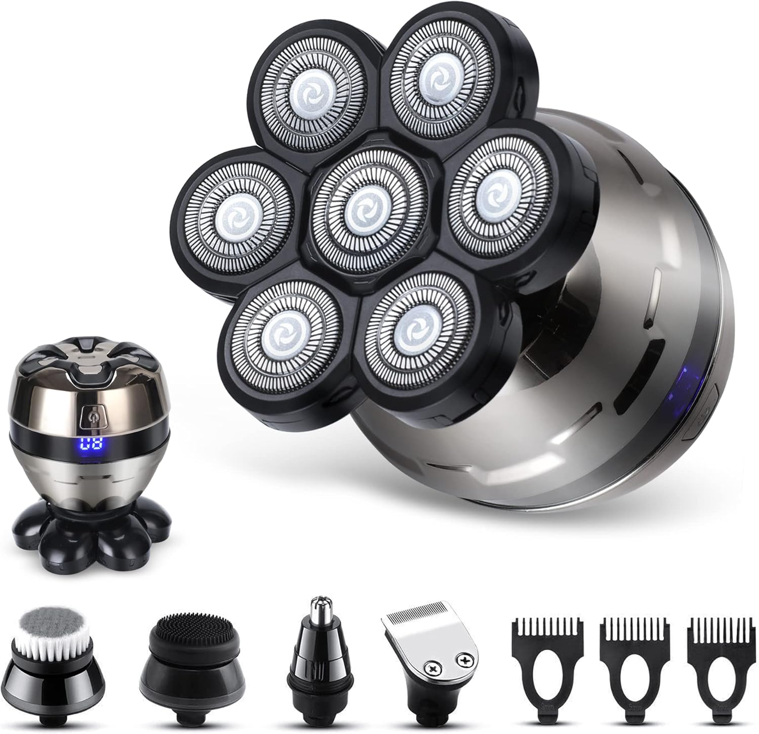 Amazon.com: Head Shavers for Bald Men, 7D Bald Head Shavers for Men ...