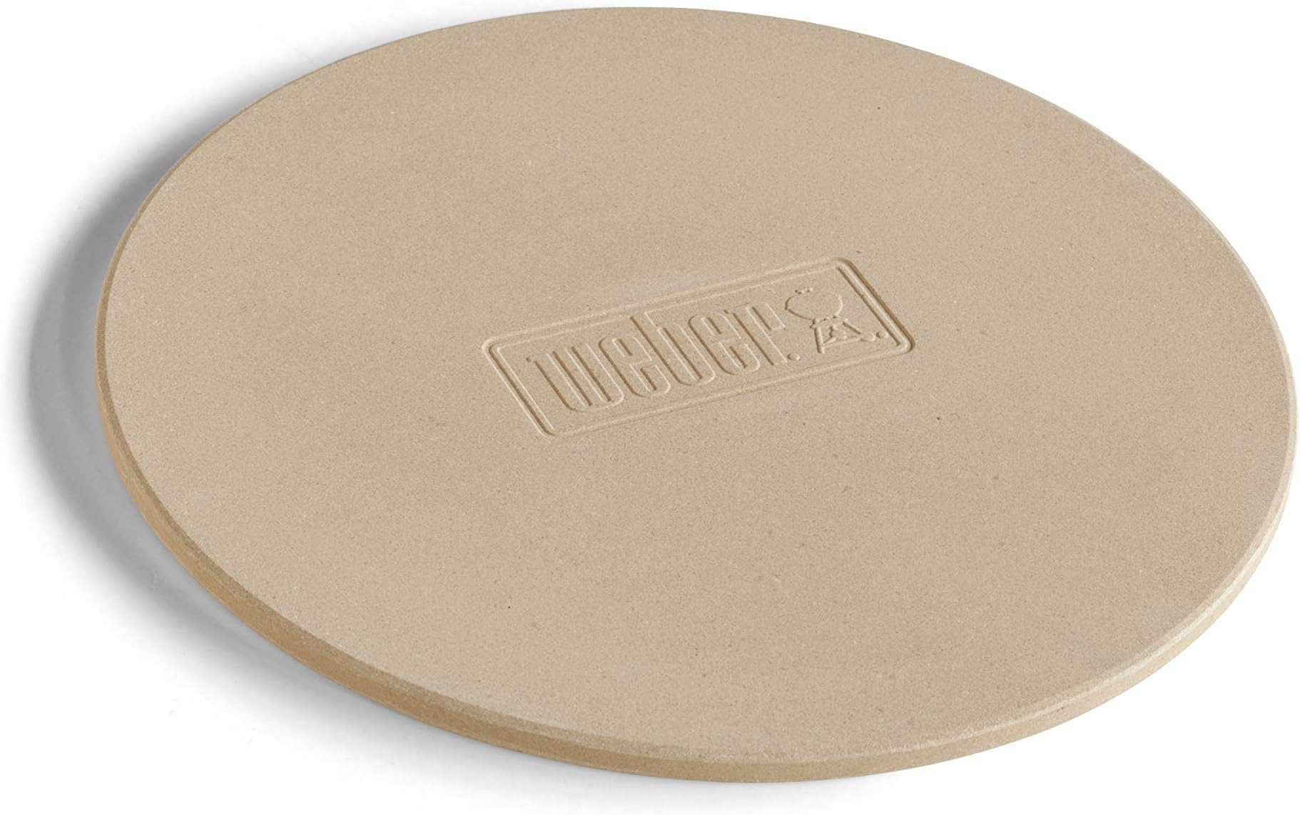 Amazon.com : Weber Gourmet BBQ System Pizza Stone with Carry Rack,16.7 ...