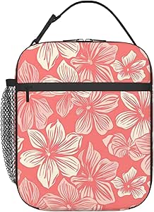 Amazon.com: VANZEV Pink Floral Lunch Box for Adults Women Girls Boys ...