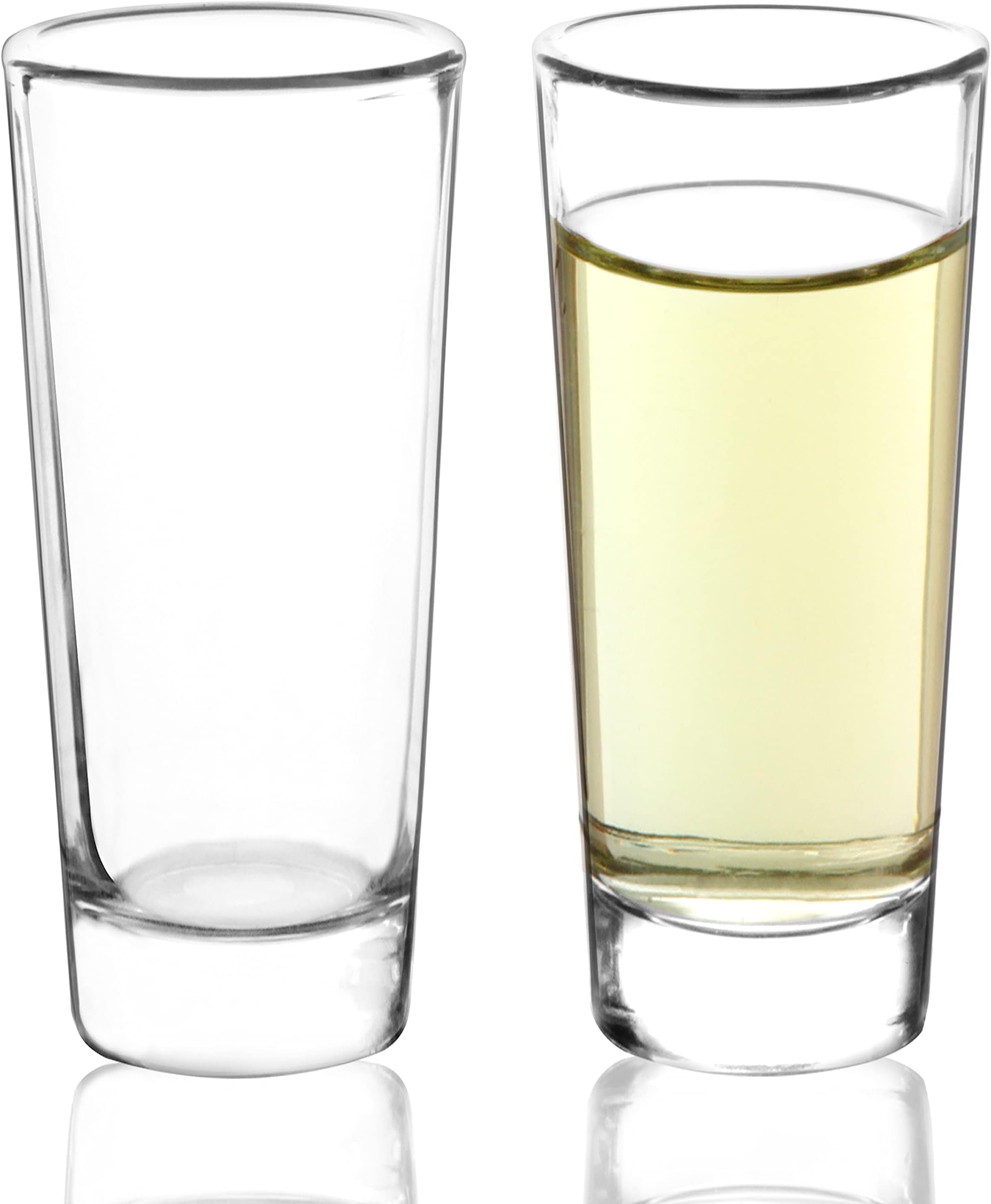 Amazon.com | NUYKOUY Shot Glass Set, 100% Clean 100% Wipe Glass Shot ...