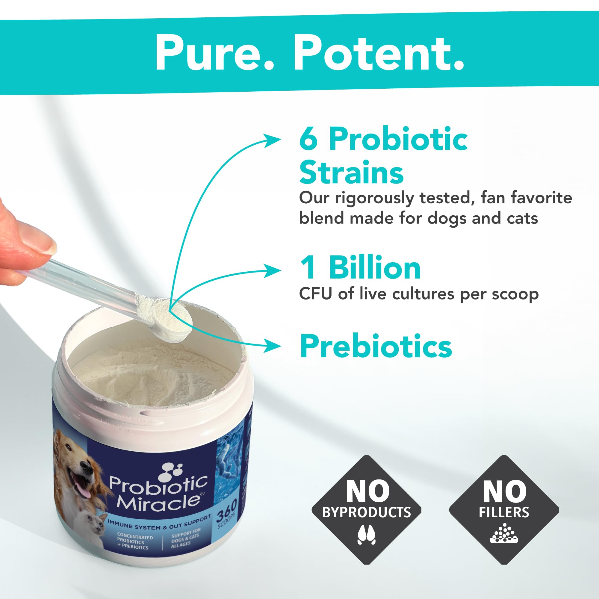 Advanced Probiotic Formula For Cats Dogs Stops Diarrhea, 05/31/2023
