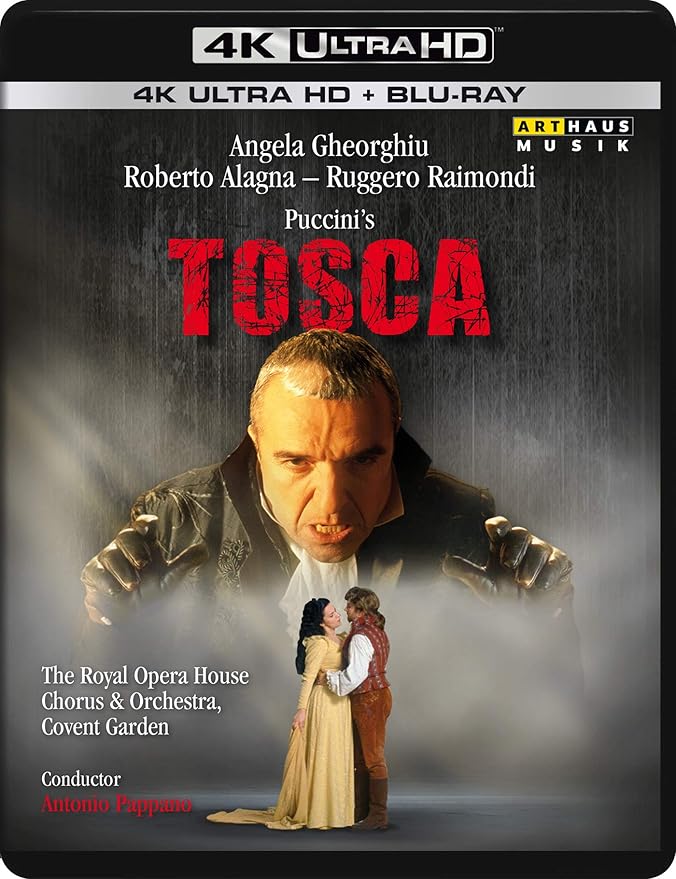 Puccini´s Tosca [4K Ultra-HD + Blu-ray]: Amazon.fr: Puccini, Ruggero ...