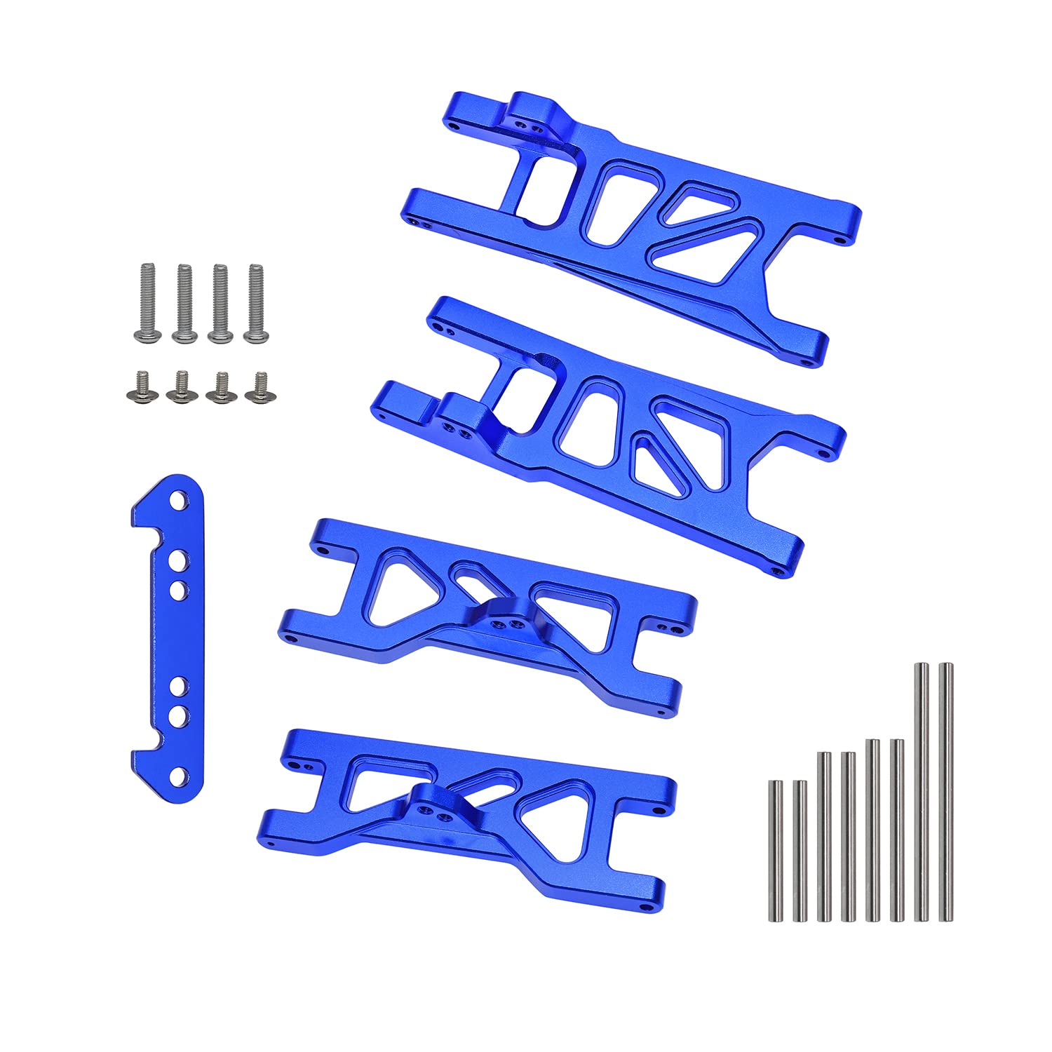 Snapklik.com : Aluminum Front&Rear Suspension A Arms For 1/10 ECX 2WD ...