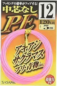 Amazon.co.jp: SASAME PE Line, Workmanship Core No PE 1.6 ft (5 m) : Sports & Outdoors