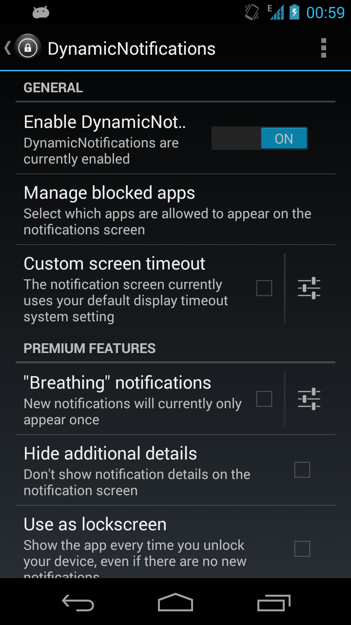 DynamicNotifications - App on Amazon Appstore
