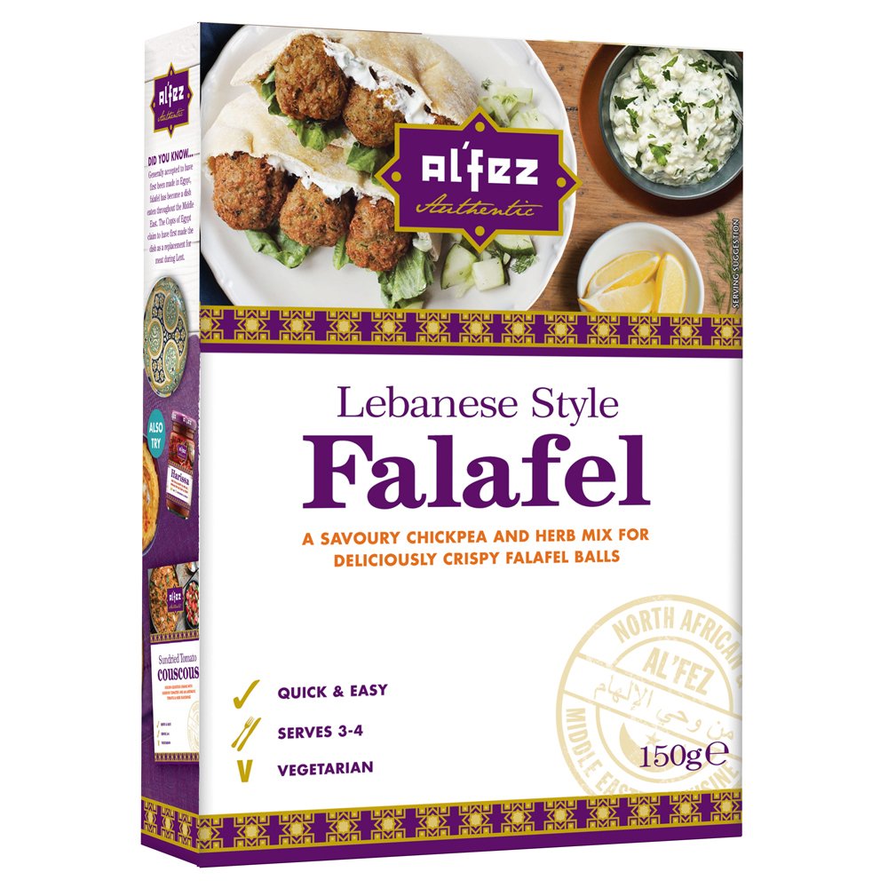 Al'Fez Falafel Mix 150g (Pack of 3) : Amazon.co.uk: Grocery