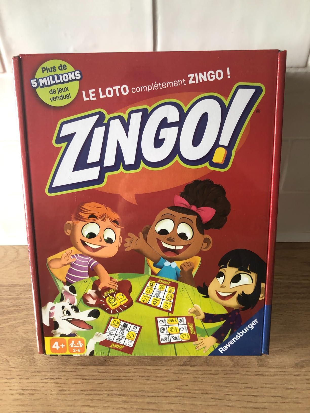 Ravensburger – Zingo - Jeu de rapidité - Loto Moderne - 2 Niveaux de ...