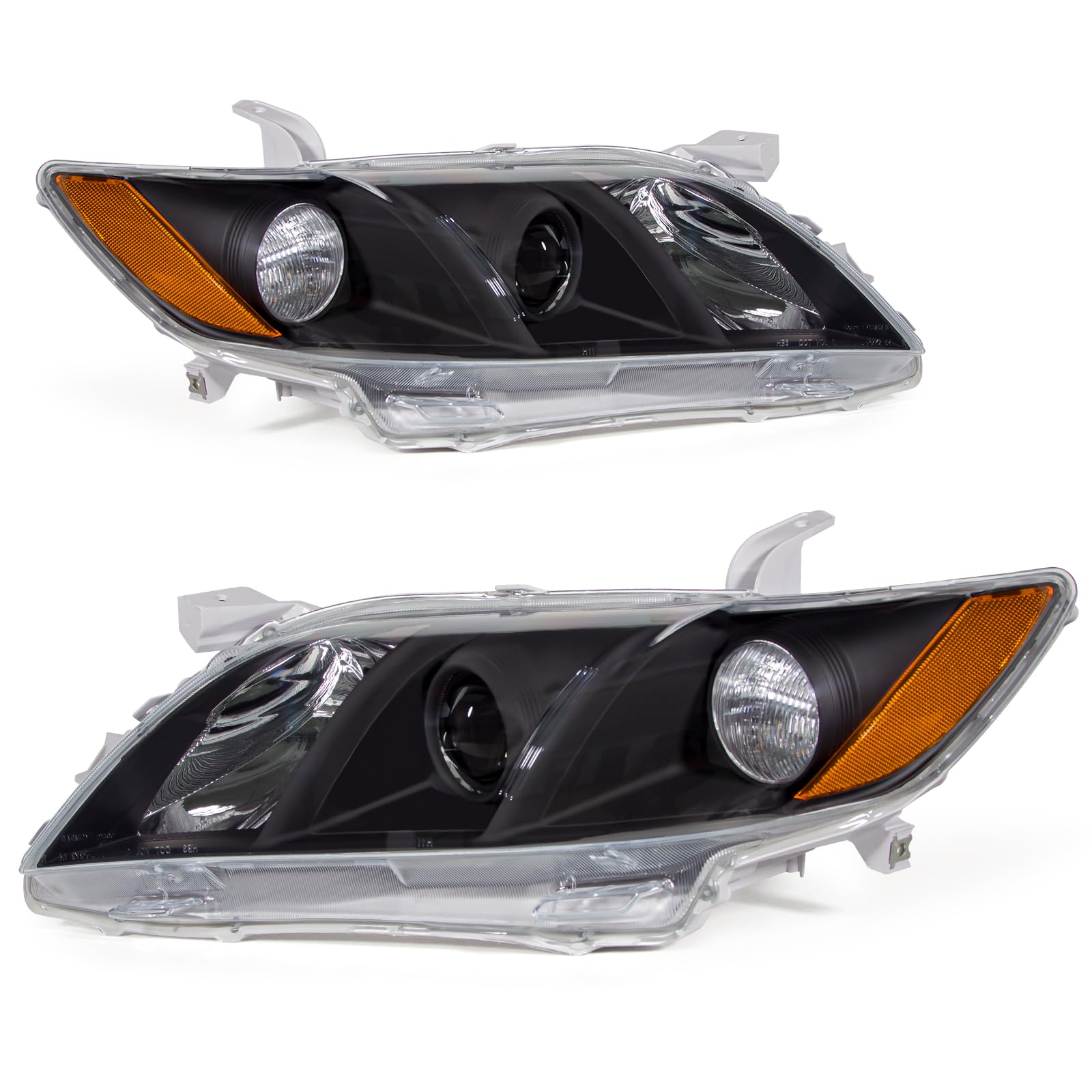 Amazon.com: ROADEAL Headlights Assembly for 2007 2008 2009 Toyota Camry ...