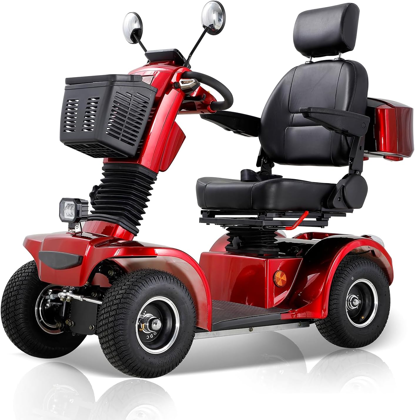 Amazon.com: 800W 10MPH Heavy Duty 4 Wheel 500lbs Weight Capacity ...