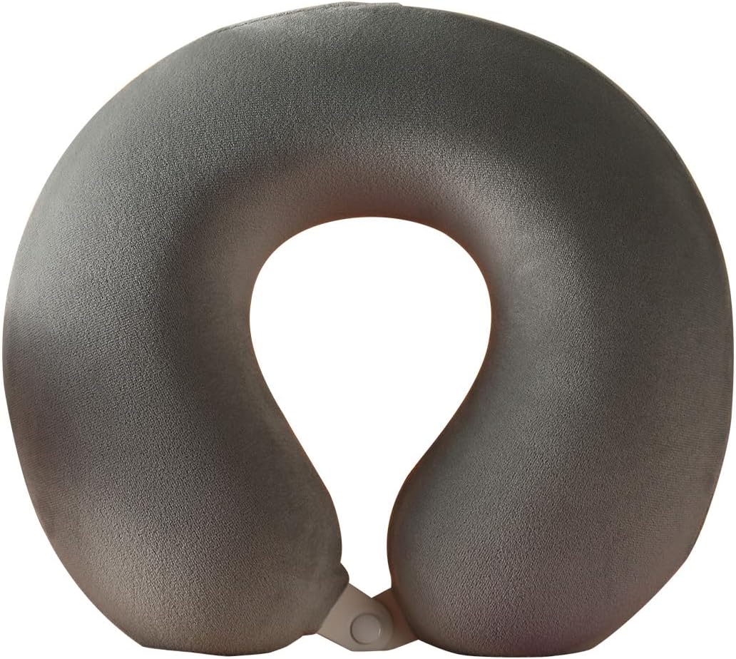 Amazon.com: MINISO Neck Pillow for Travel U Shape Memory Foam Support ...