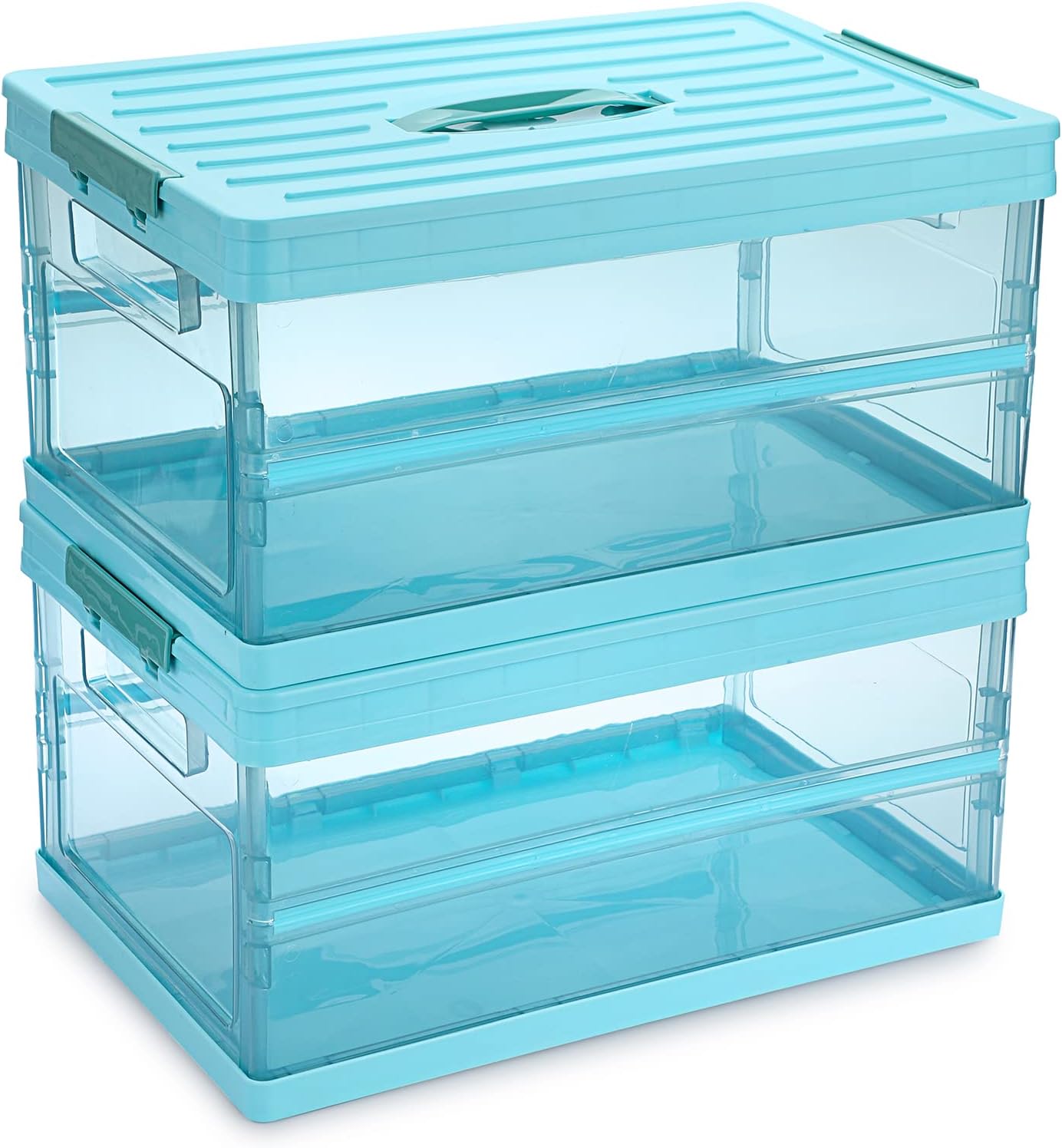 BTSKY Stackable Plastic Storage Box with Lid, Nepal | Ubuy