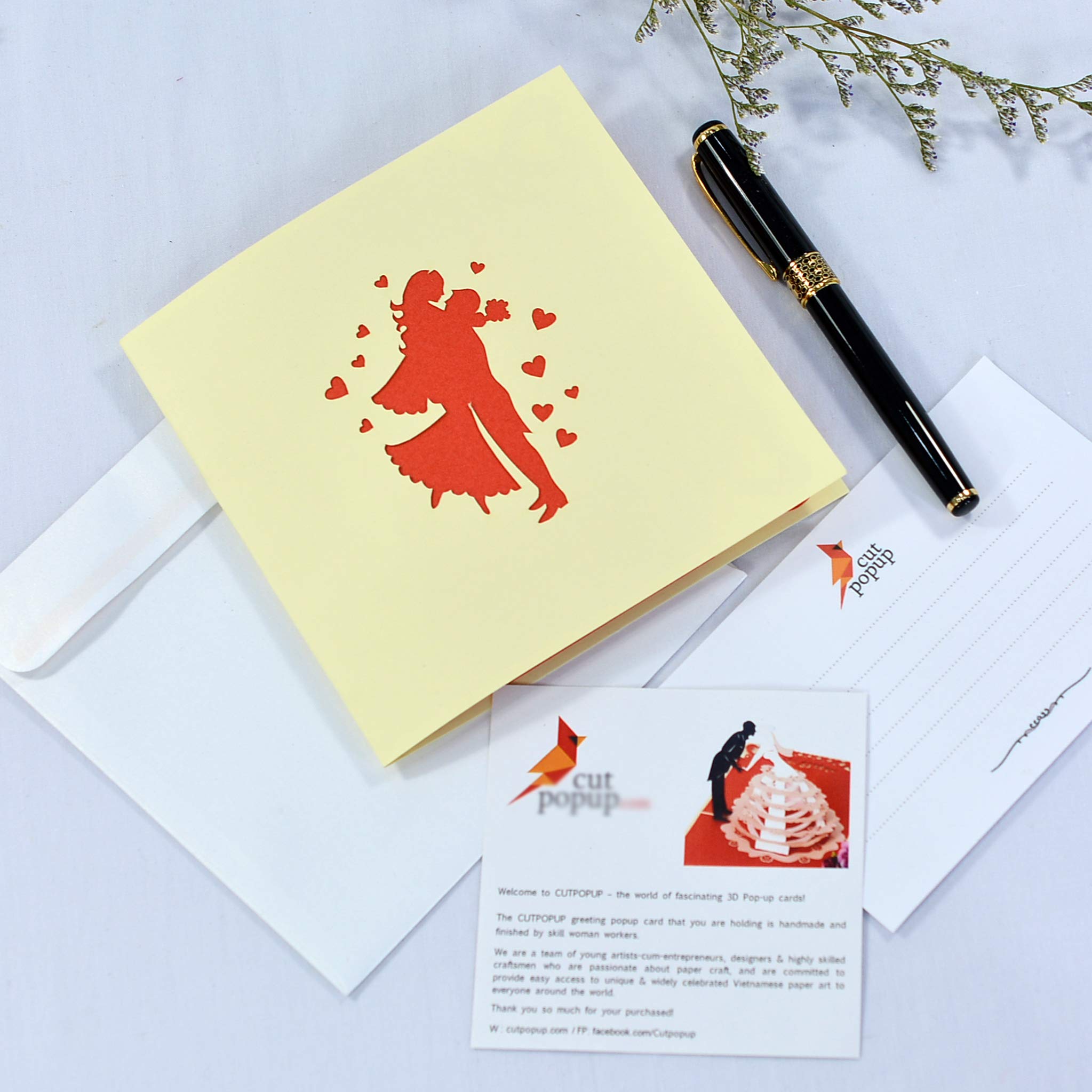 Biglietto 25 Anni Matrimonio CNLITIHEKA Biglietto Di Auguri Di ...