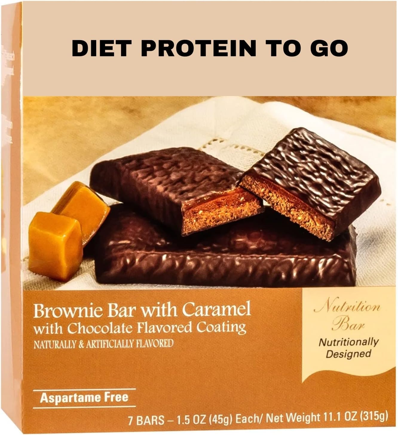 Amazon.com : DPTG - High Protein Snack Bars, Low Calorie, Gluten Free ...