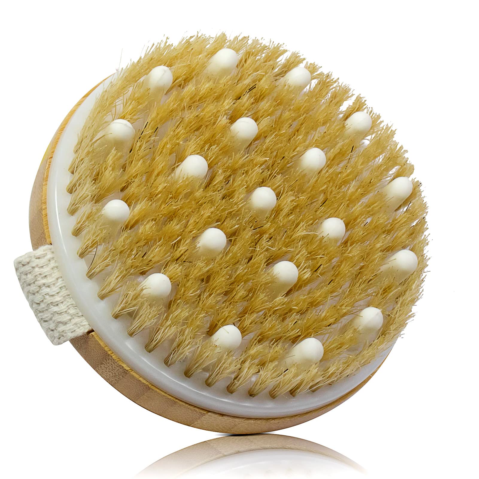 Amazon.com : GiimiBash Bamboo Dry Body Brushes, Blood Circulation, Dry ...