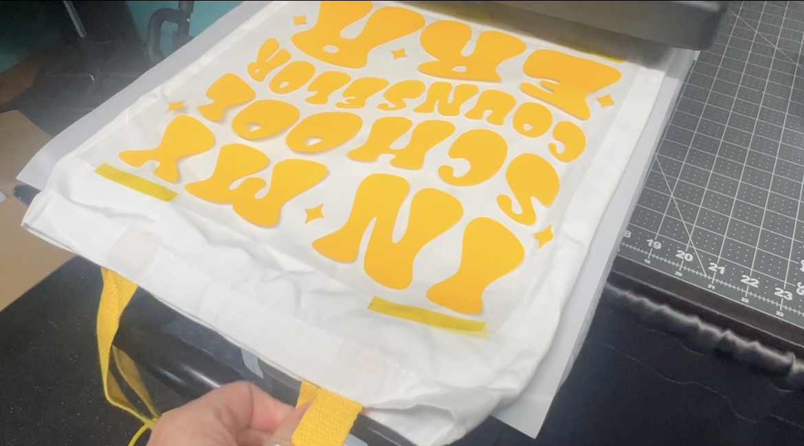 Watch How these bags LOOK with HTV and SUBLIMATION designs! on Amazon Live