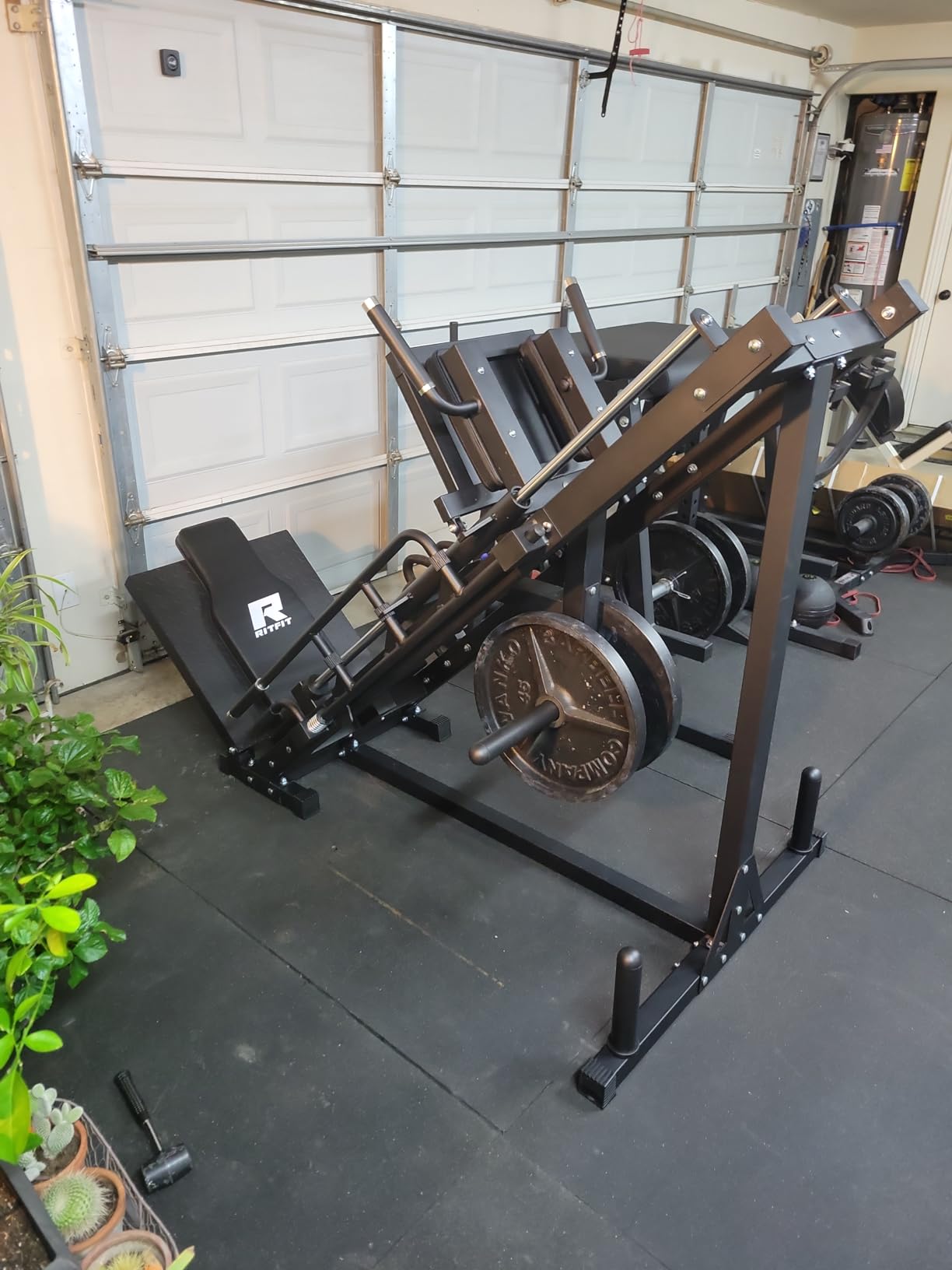$26/mo - Finance RitFit Leg Press Hack Squat Machine, Professional ...