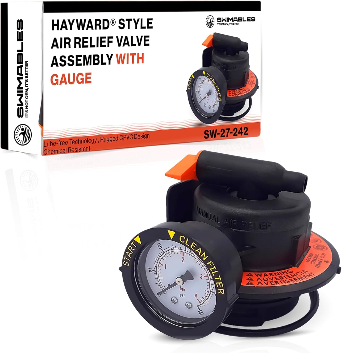 Amazon.com: Swimables DEX2420MAR2 Manual Air Relief Assembly ...