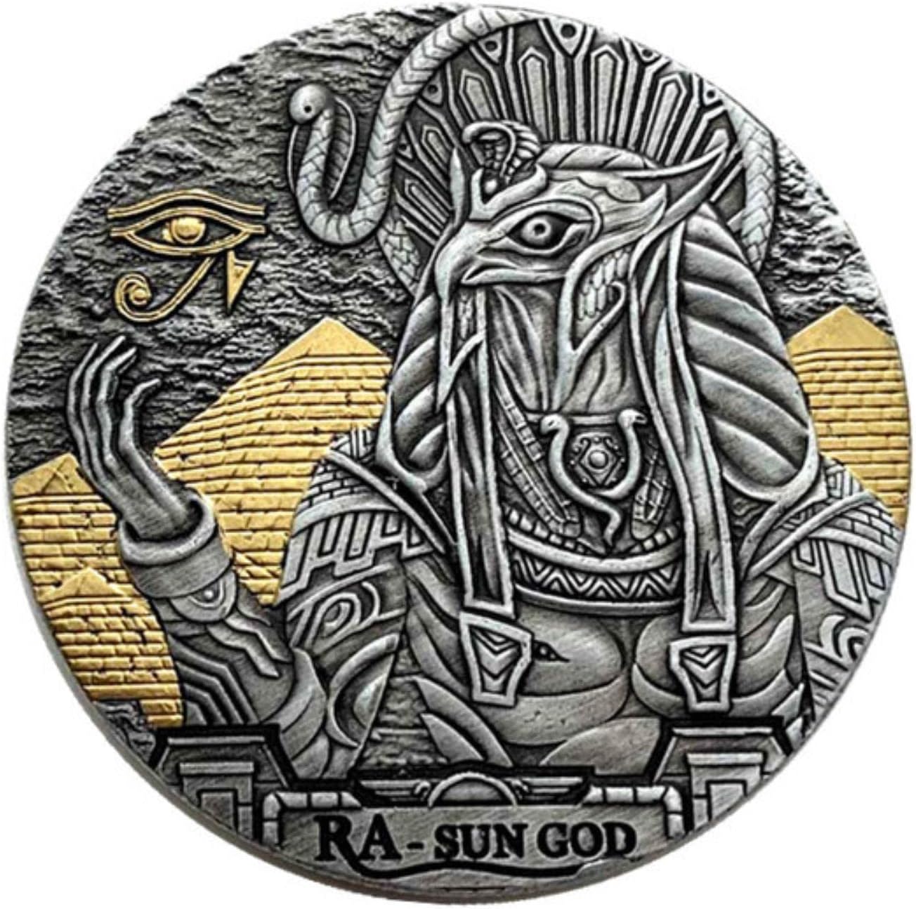 Amazon.com: Ourona Commemorative Coins Arts Collection Gifts Poseidon ...