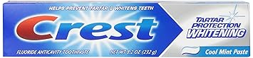 Amazon.com : Crest Tartar Protection Whitening Cool Mint Flavor ...