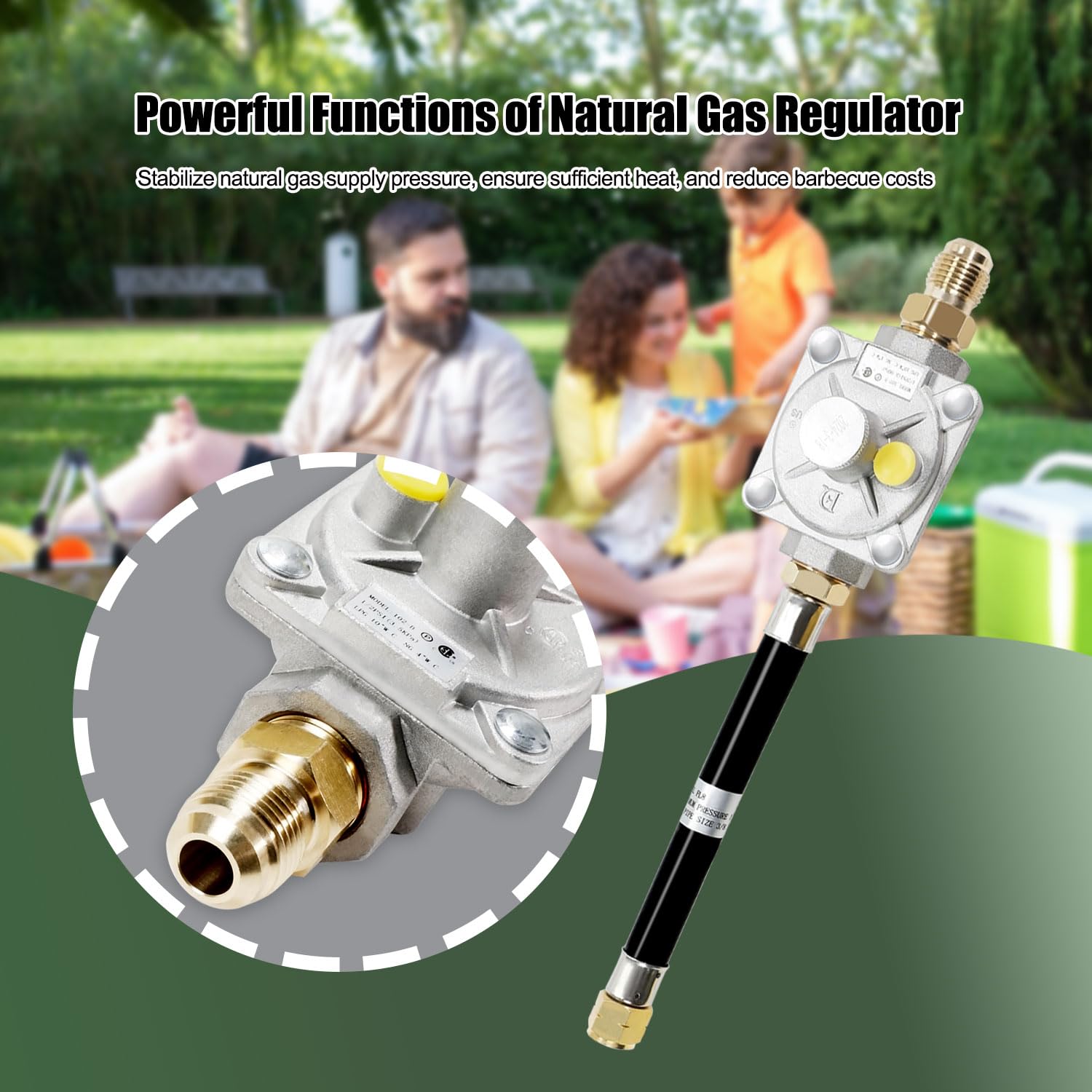 Snapklik.com : Upgraded Propane To Natural Gas Conversion Kit