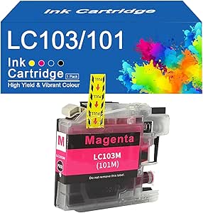 Amazon.com: LC103 LC101 Ink Cartridges Compatible for Brother LC103 ...