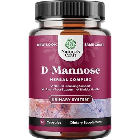 D Mannose Capsules - Fast-Acting UTI Supplement - Cleanse & Flush ...