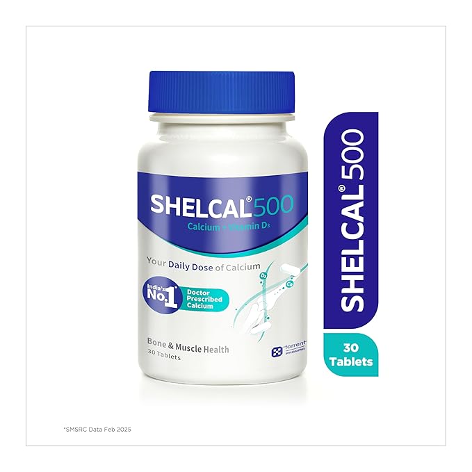 Shelcal 500 - Bottle of 30 Tablets : Amazon.in: Health & Personal Care