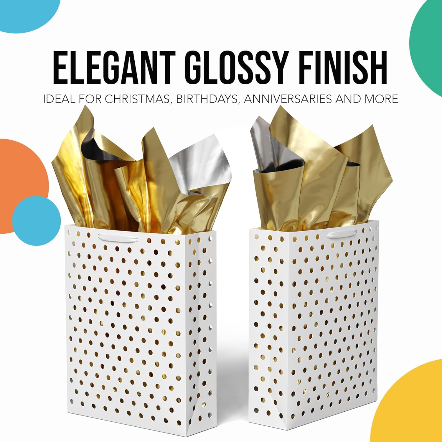 Gold Foil Sheets - 100 Sheets for Gift Wrapping & Philippines | Ubuy