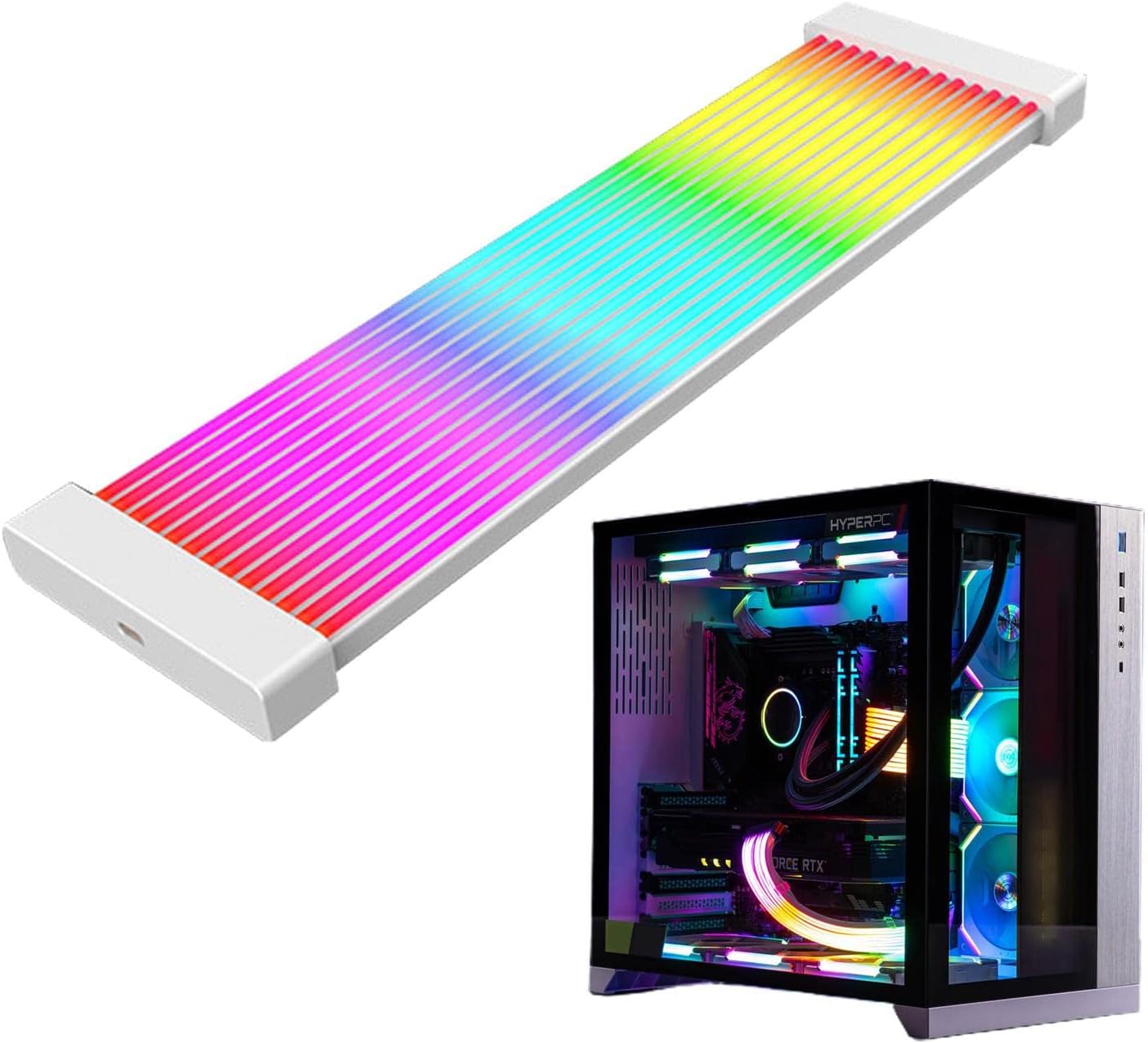 PW TOOLS BanARGB - Câble gainé d'alimentation,Câble d'extension d ...