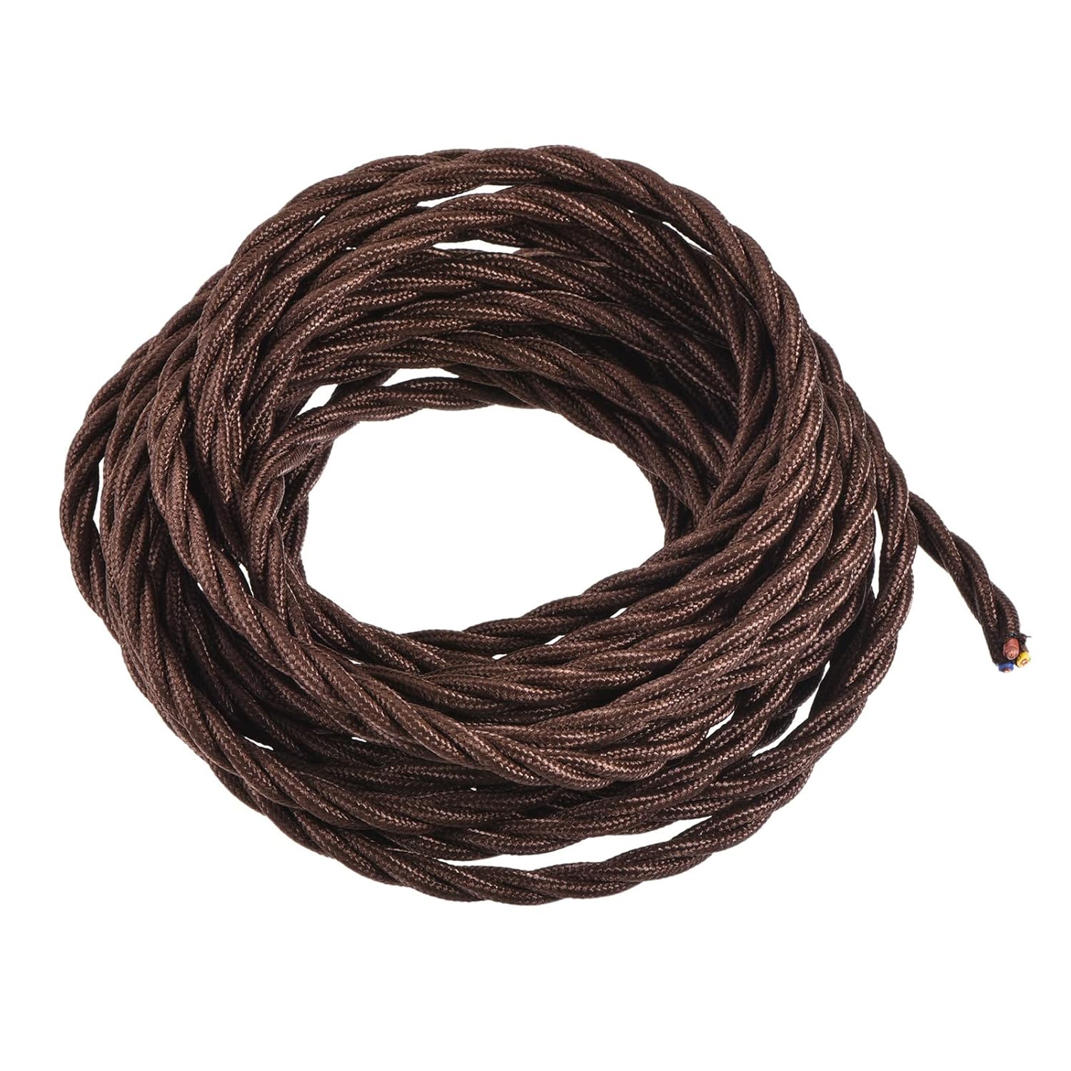 YOKIVE Twisted Cloth Covered Wire, 3 Core Wire with Vintage Style ...