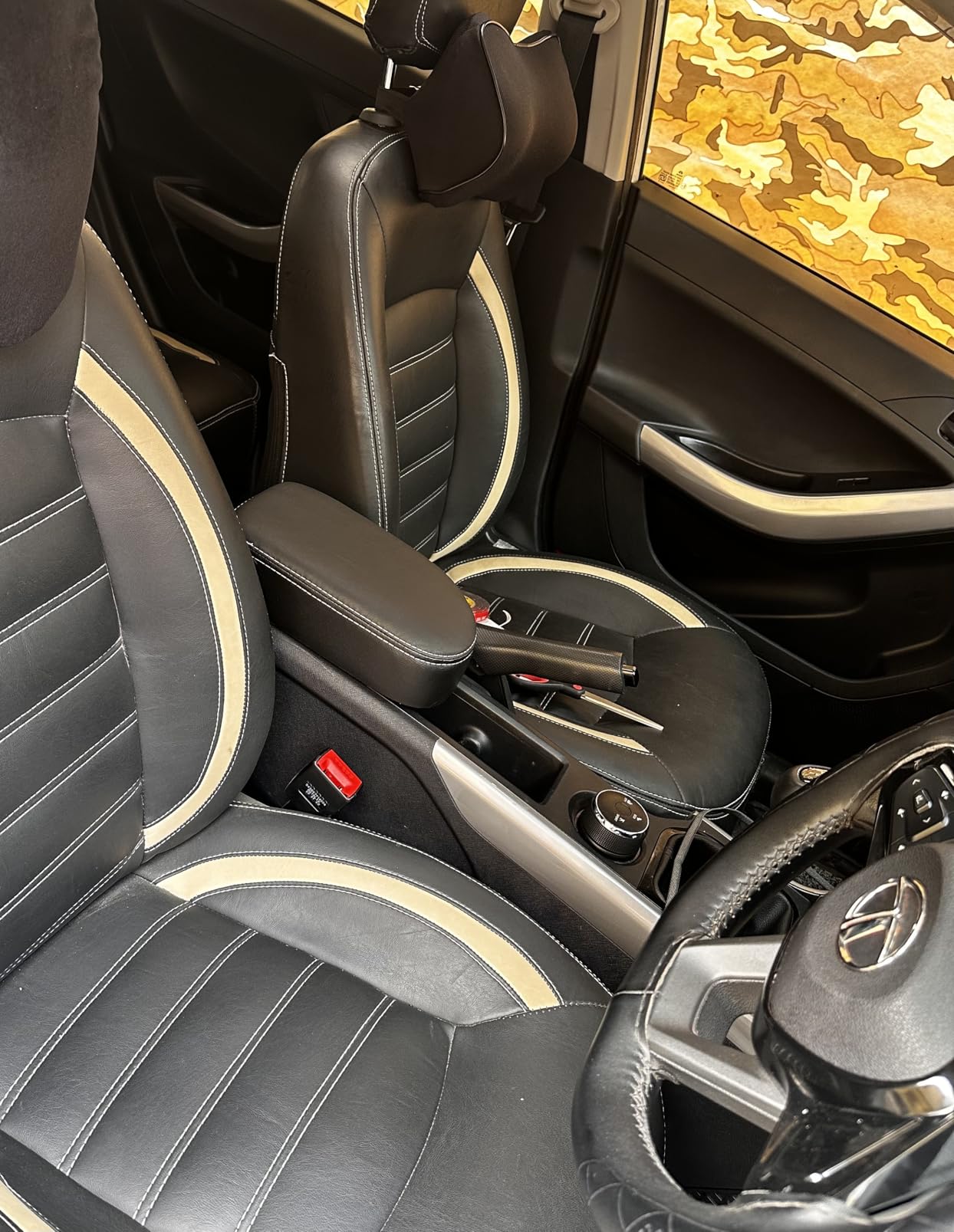 Tata Nexon Small Size Armrest with Magnet : Amazon.in: Car & Motorbike