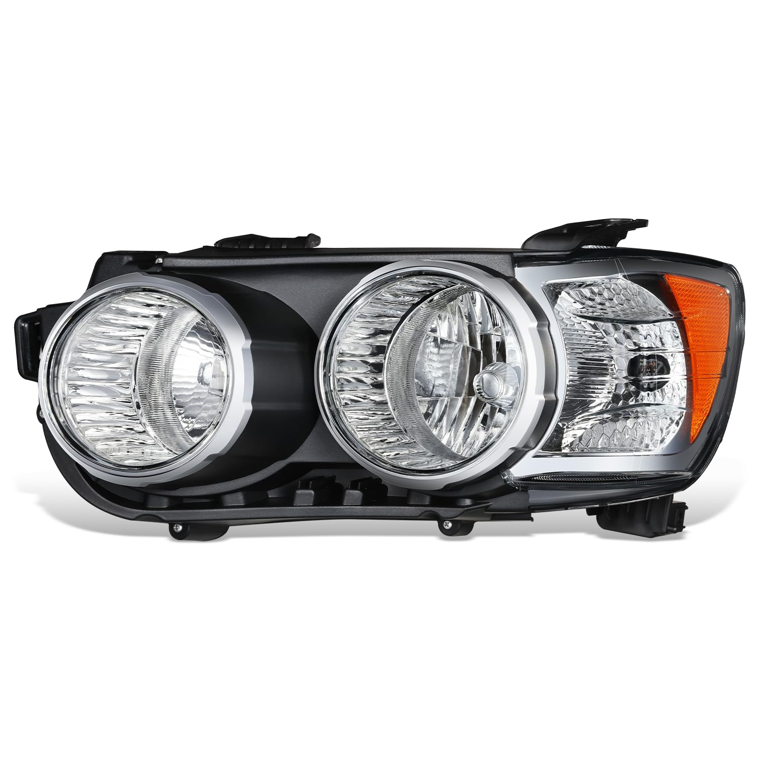 DNA MOTORING Left OE Style Headlight Compatible with 12-16 Chevy Sonic ...