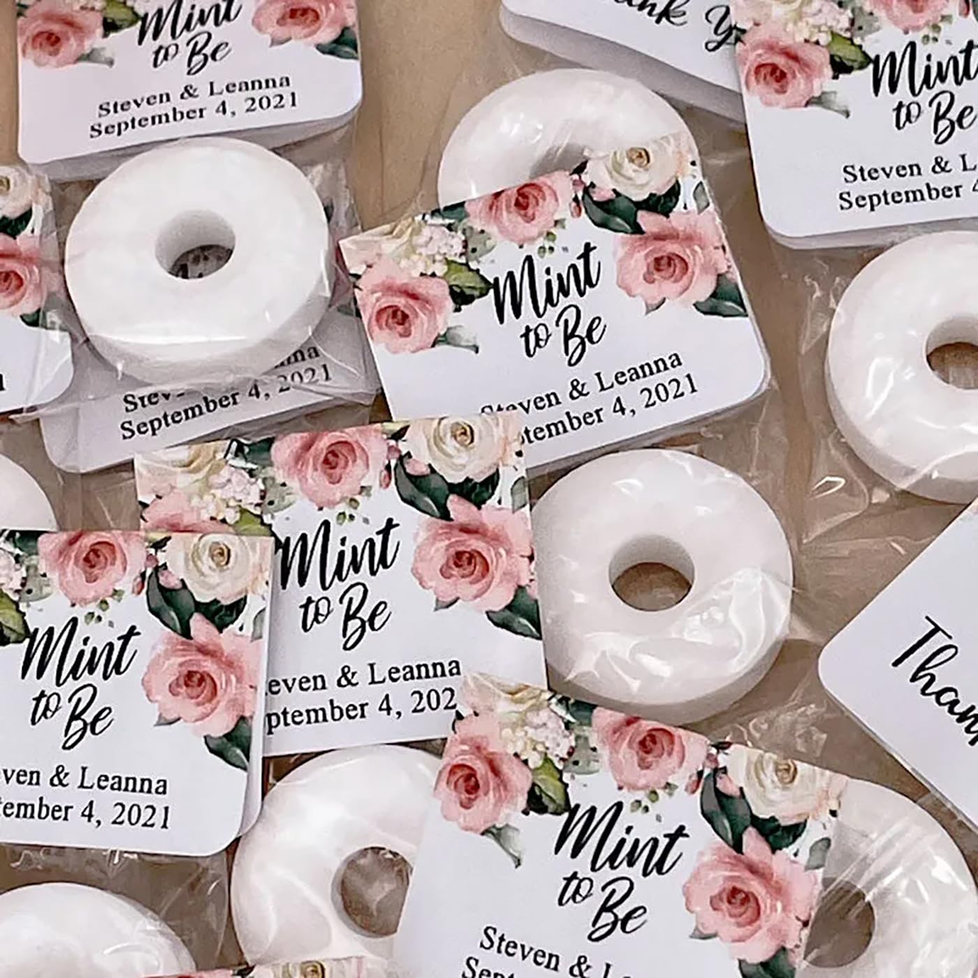 Amazon.com: Personalized Mint to Be Wedding Favors Custom Wedding ...