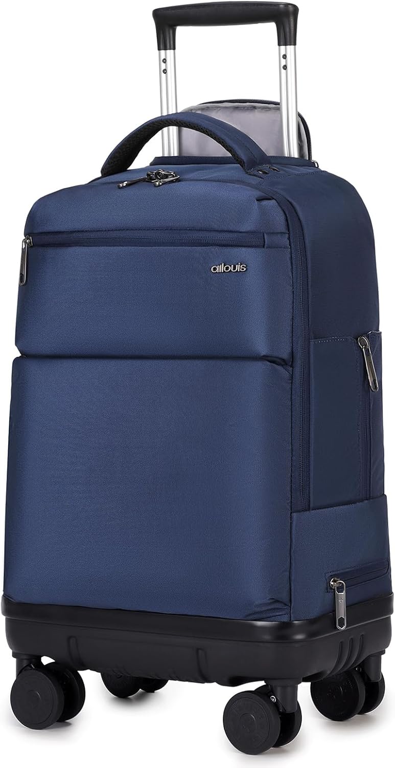 Amazon.com: Ailouiskids Rolling Backpack with Removable Wheels,18 inch ...