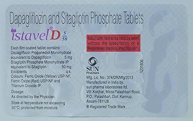 Istavel D 5mg/50mg - Strip of 15 Tablets : Amazon.in: Health & Personal ...