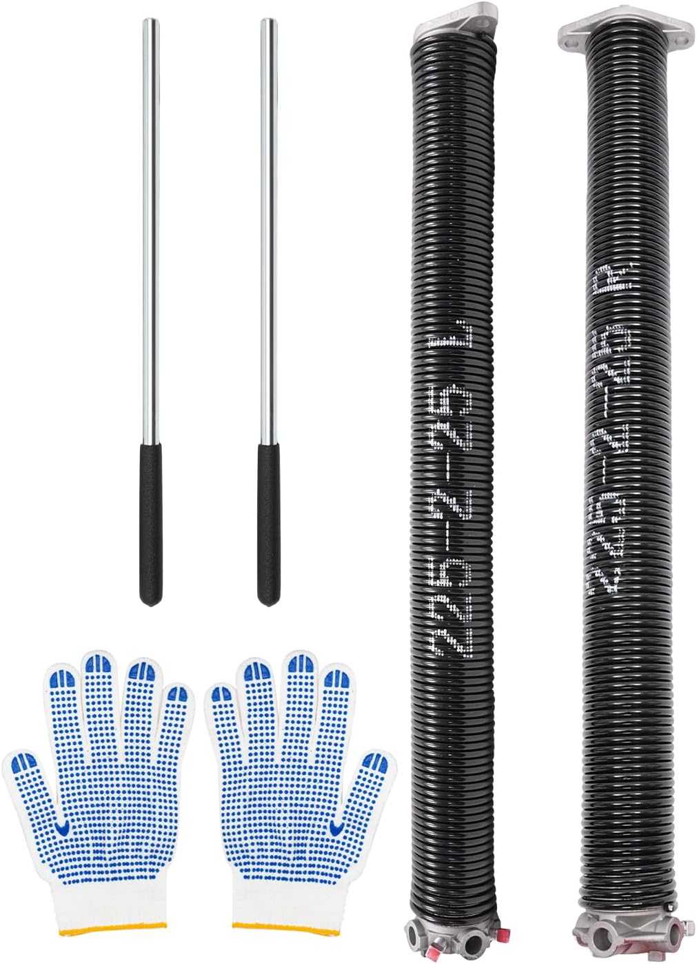 Amazon.com: Garage Door Torsion Springs, 0.225" x 2" x 25" Pair of ...