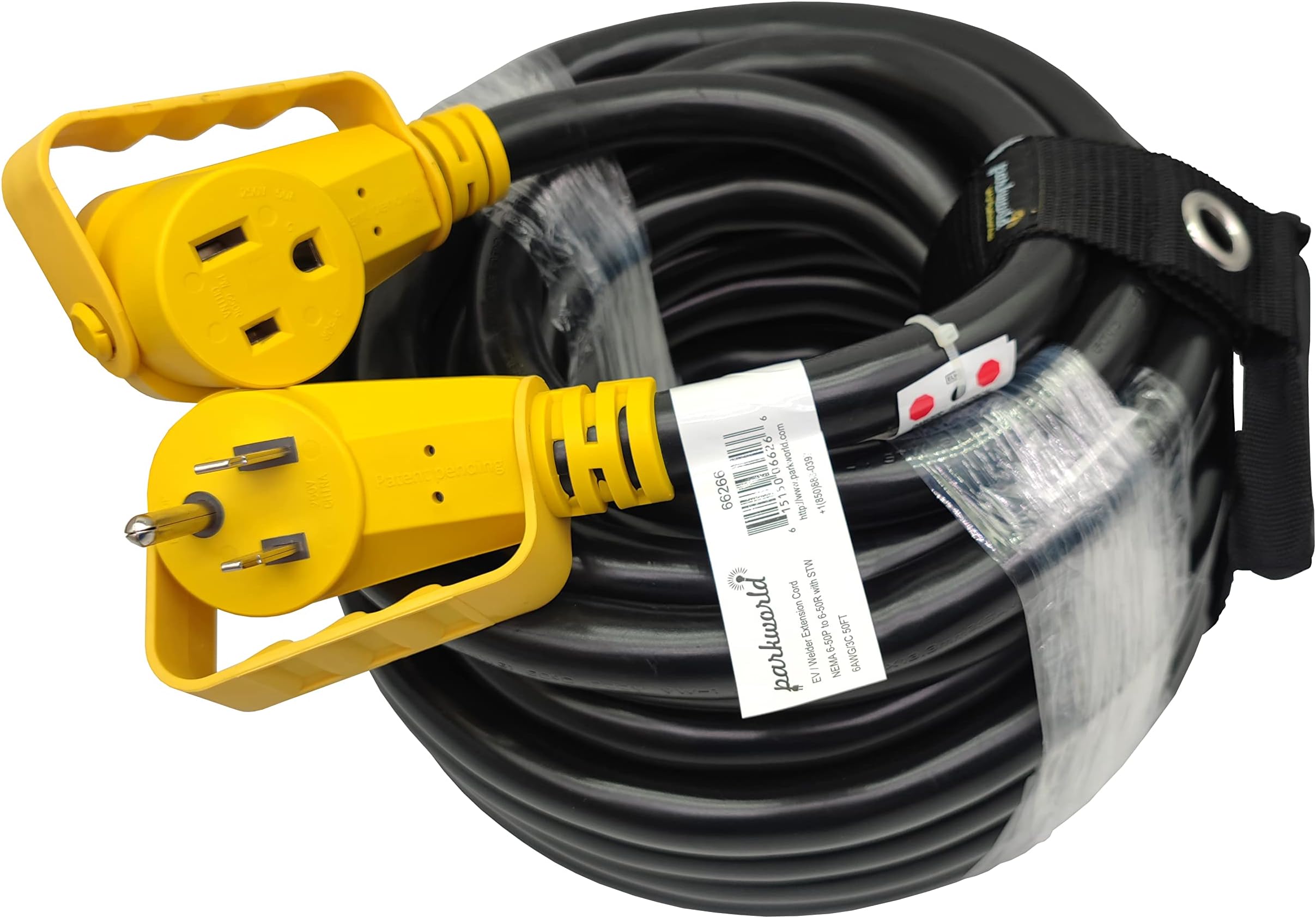 Parkworld 6 AWG NEMA 6-50 Extension Cord for Welder and EV Charger, 6 ...