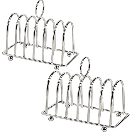 Amazon.com: Supreme Housewares Toast Rack, 1 Count (Pack of 1), Silver ...