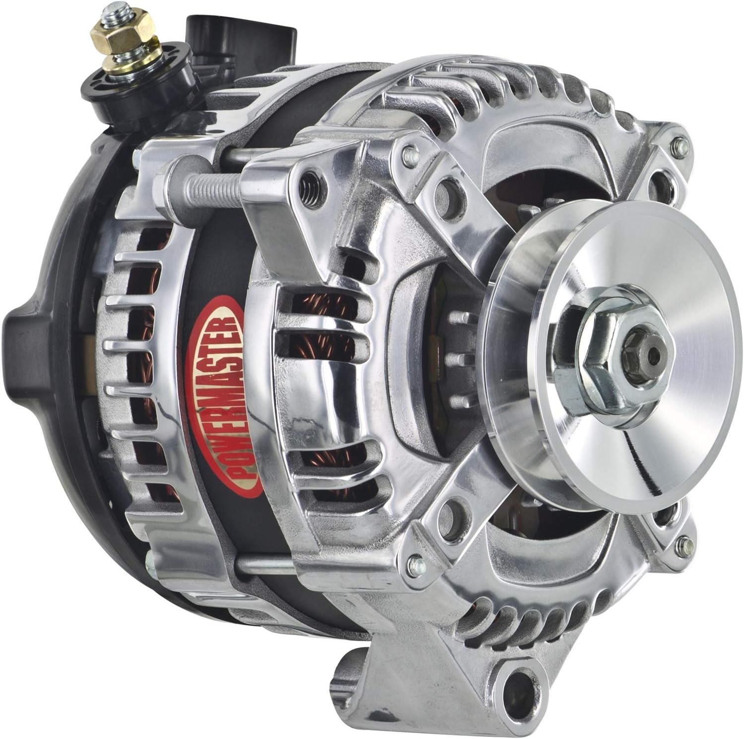 Amazon.com: Powermaster 8678611-1 ALT GM Polished 175A 1V HPR 1-Wire ...