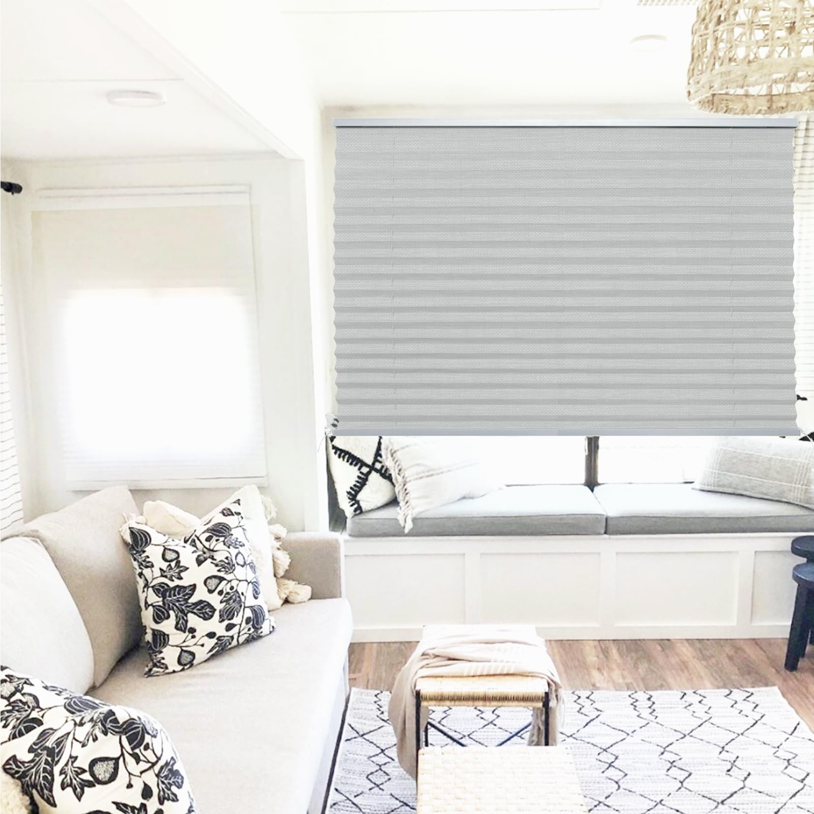 Snapklik.com : RV Blinds Pleated Shades,Camper Window Blinds,RV Window ...