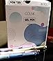 Amazon.com: COLNK Gel Ink Pens 0.5mm Black Ink Fine Point with Soft ...