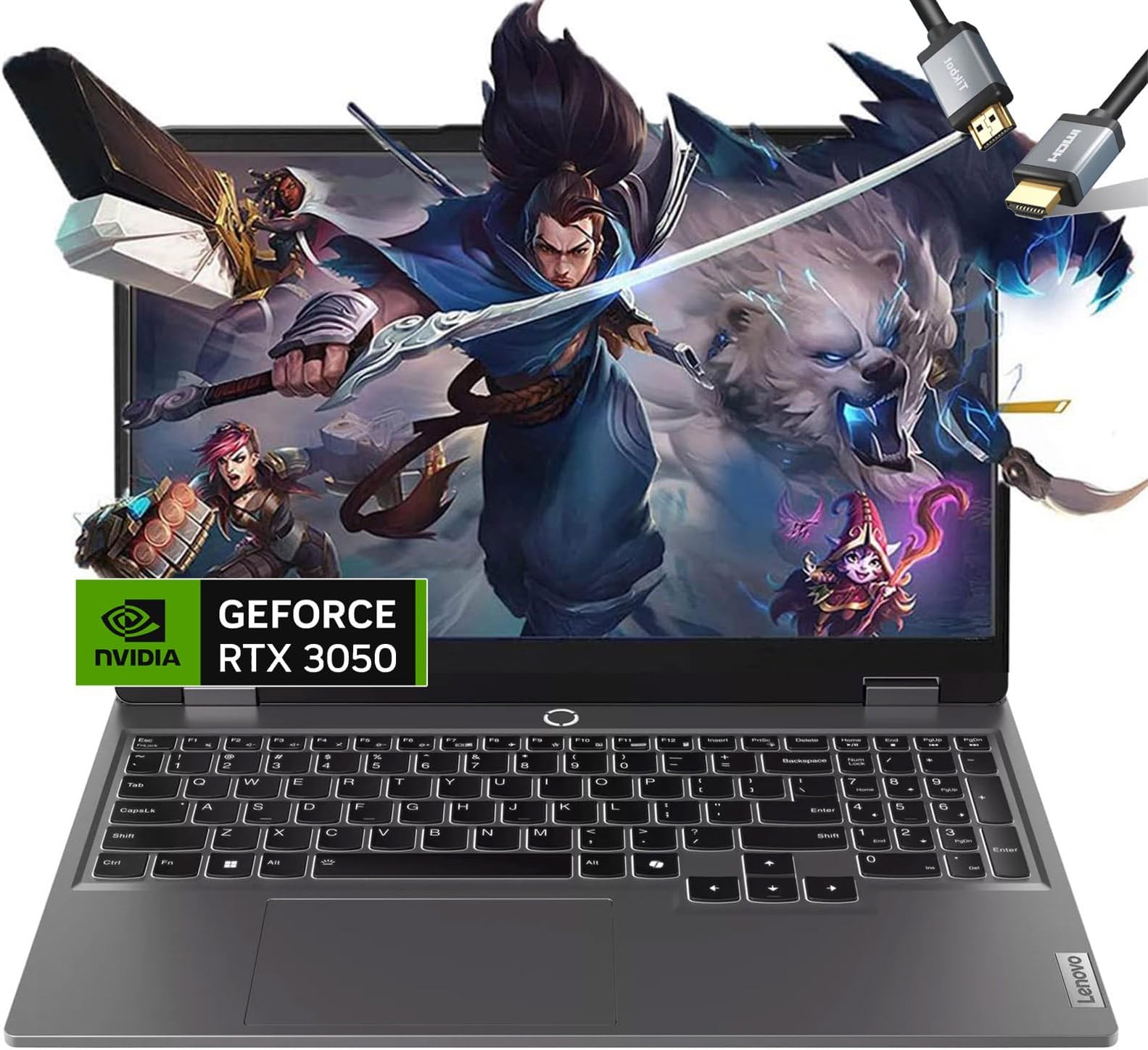 Amazon.com: Lenovo LOQ Gaming Laptop 2024 - AMD Ryzen 5 7235HS Beat i5 ...