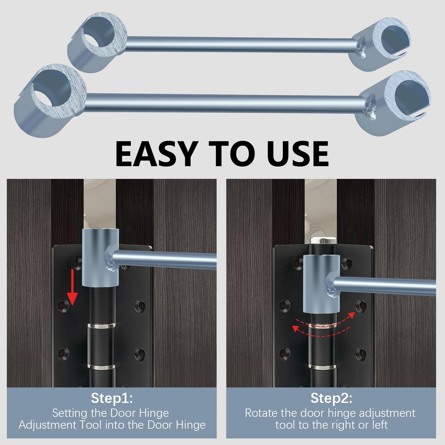 How To Adjust Hinges Door Seam Adjustment Wrench Just DIY! You Can