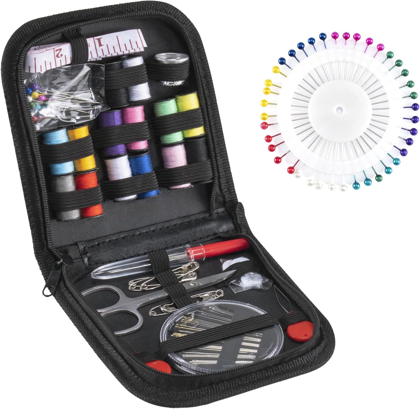 TUXWANG Premium Kit de Couture Portable avec 130 Accessoires de Couture ...