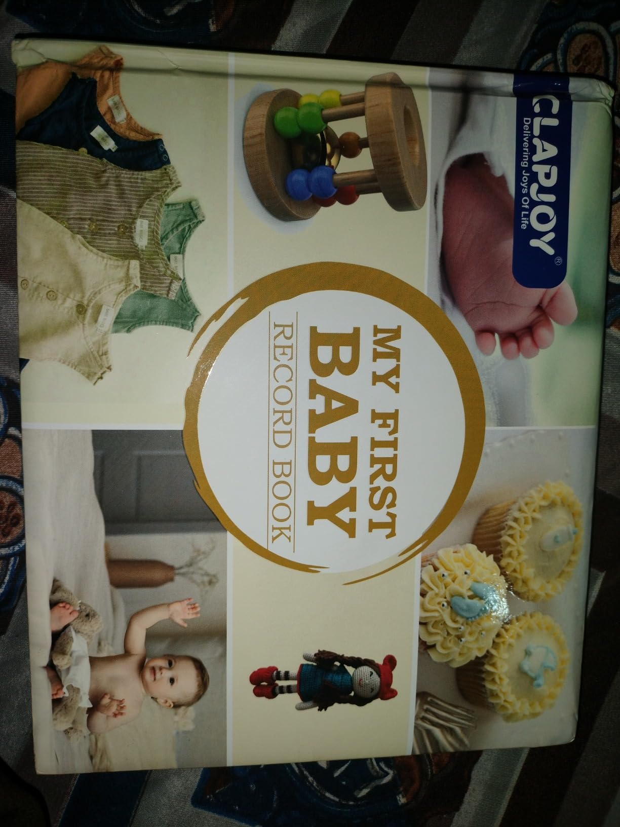 Clapjoy My First Baby Record Book Newborn Journal To Cherish Memories ...