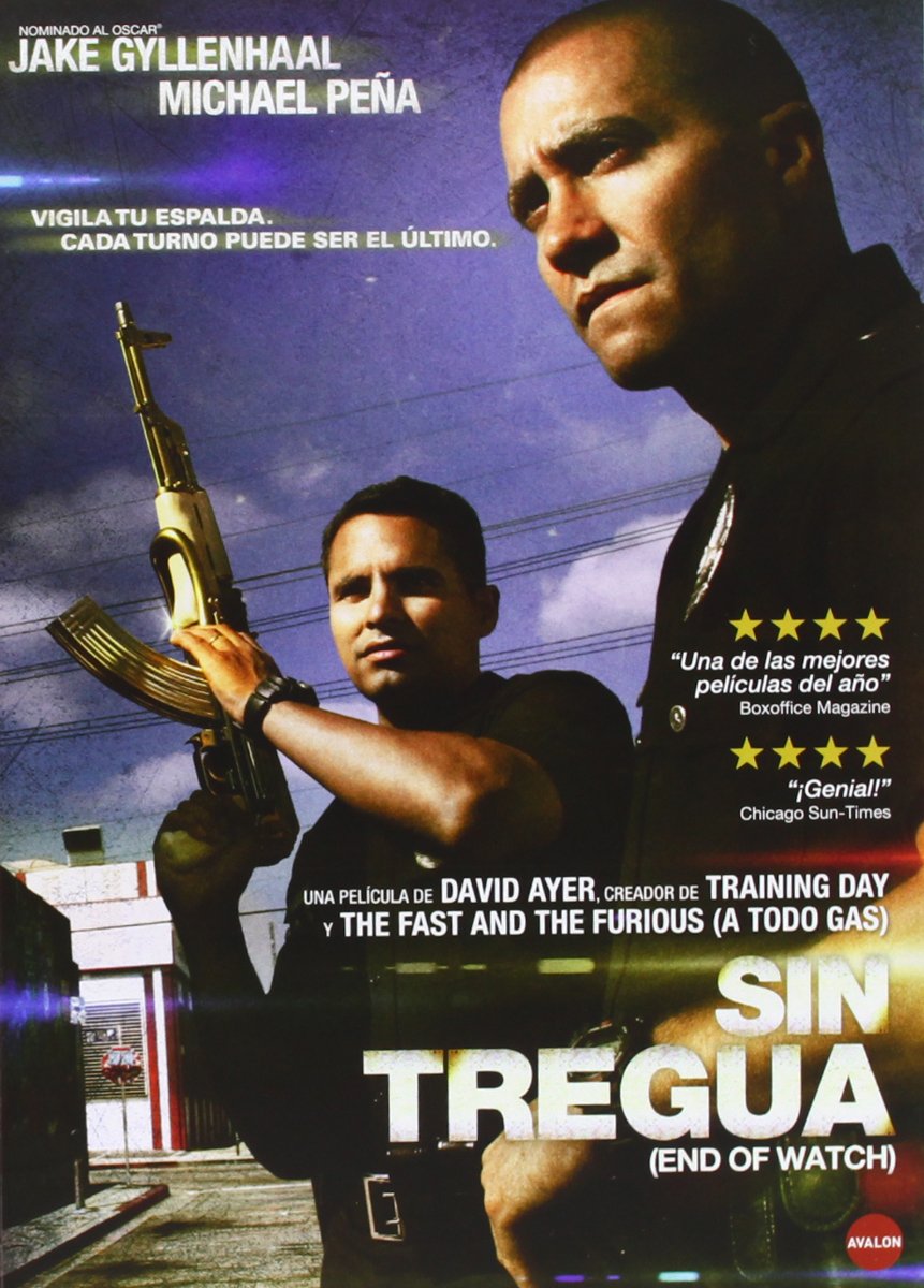 Sin Tregua (End Of Watch) [DVD]: Amazon.es: Jake Gyllenhaal, Michael ...