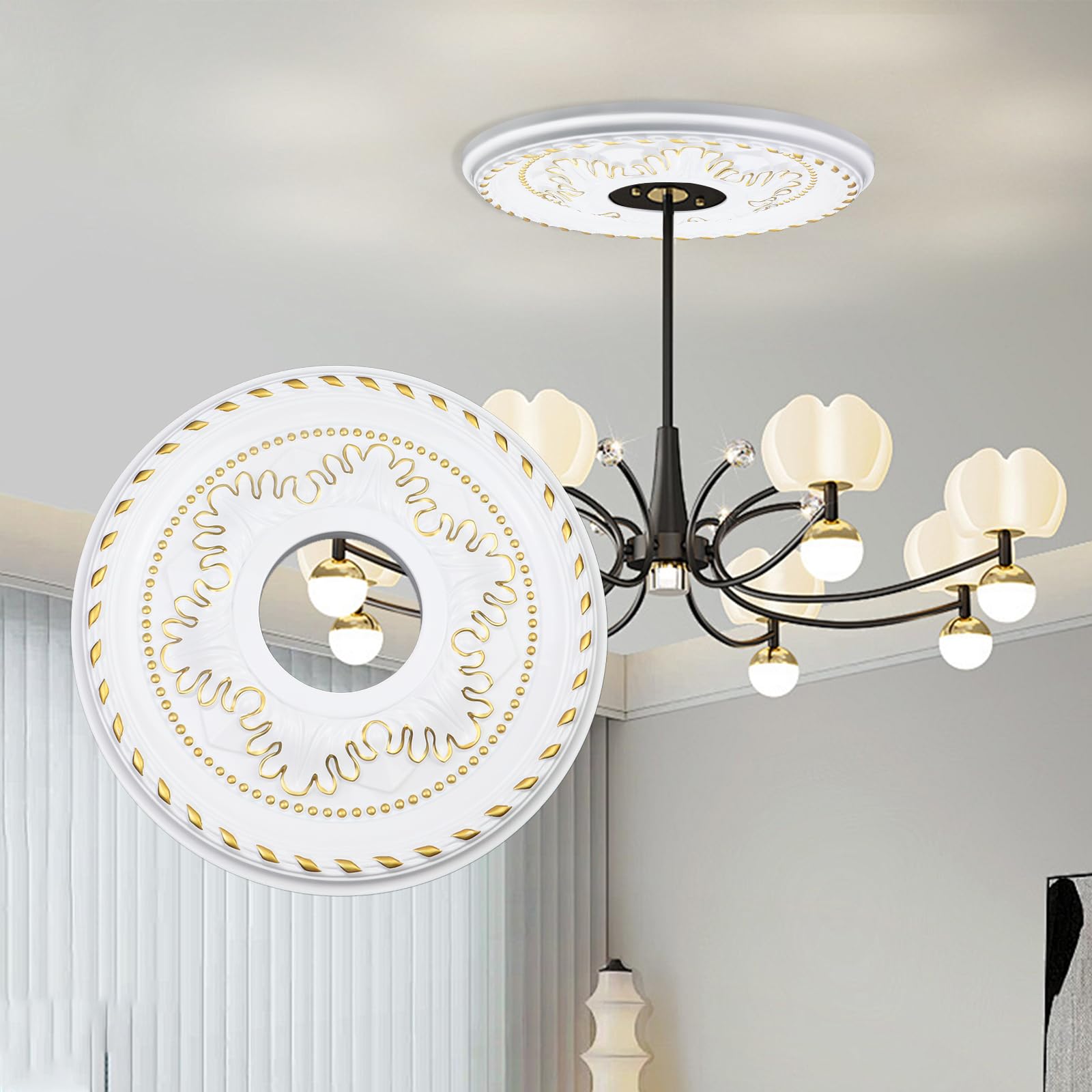 Medallion For Ceiling Trim Fans