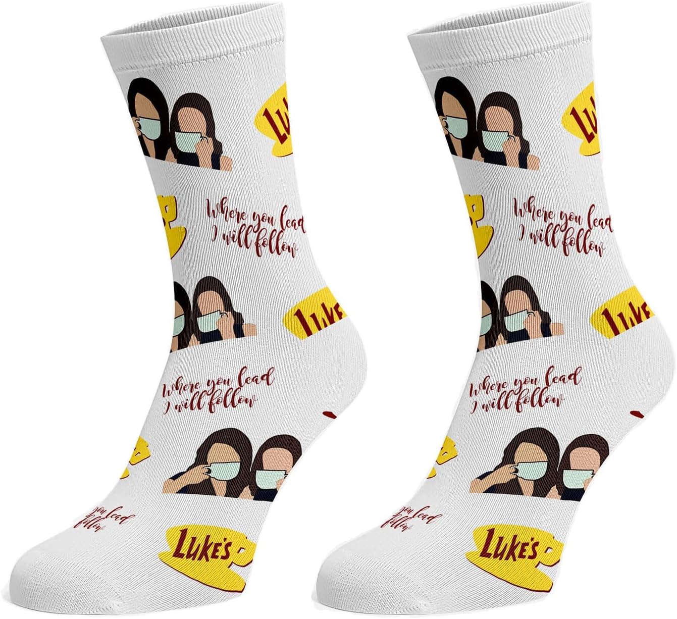 Amazon.com: SUNFYCN Funny Socks TV Shows Gift Inspired Gift TV Show ...